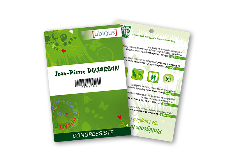 Ubiqus Badges - Badges et signalétique événementielle